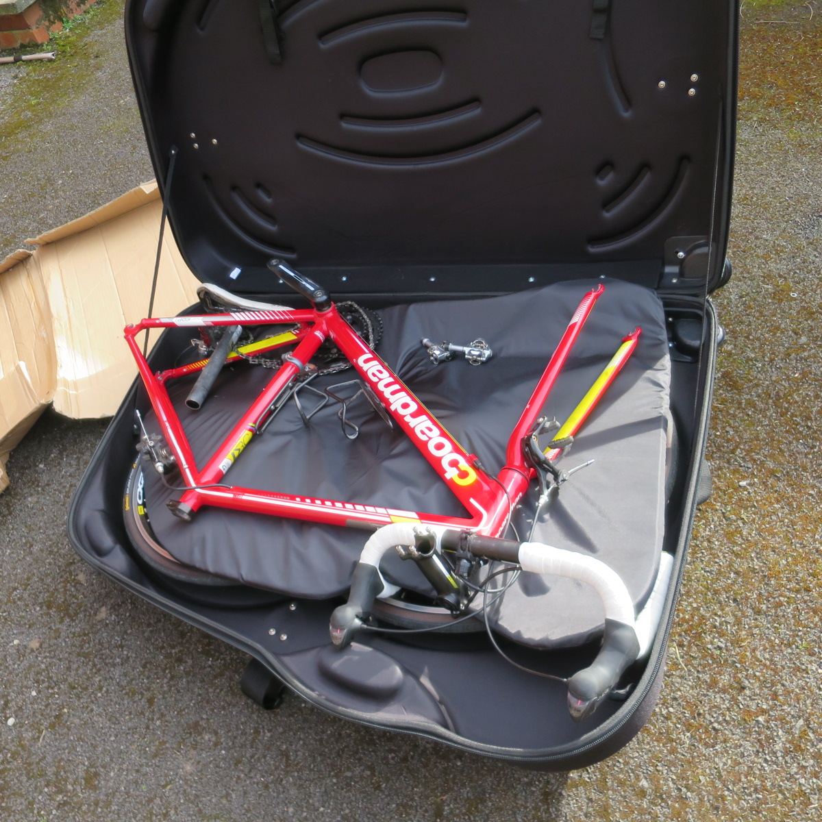 Carrying a bike on international flight to Japan in Brand-X EVA Bike ...